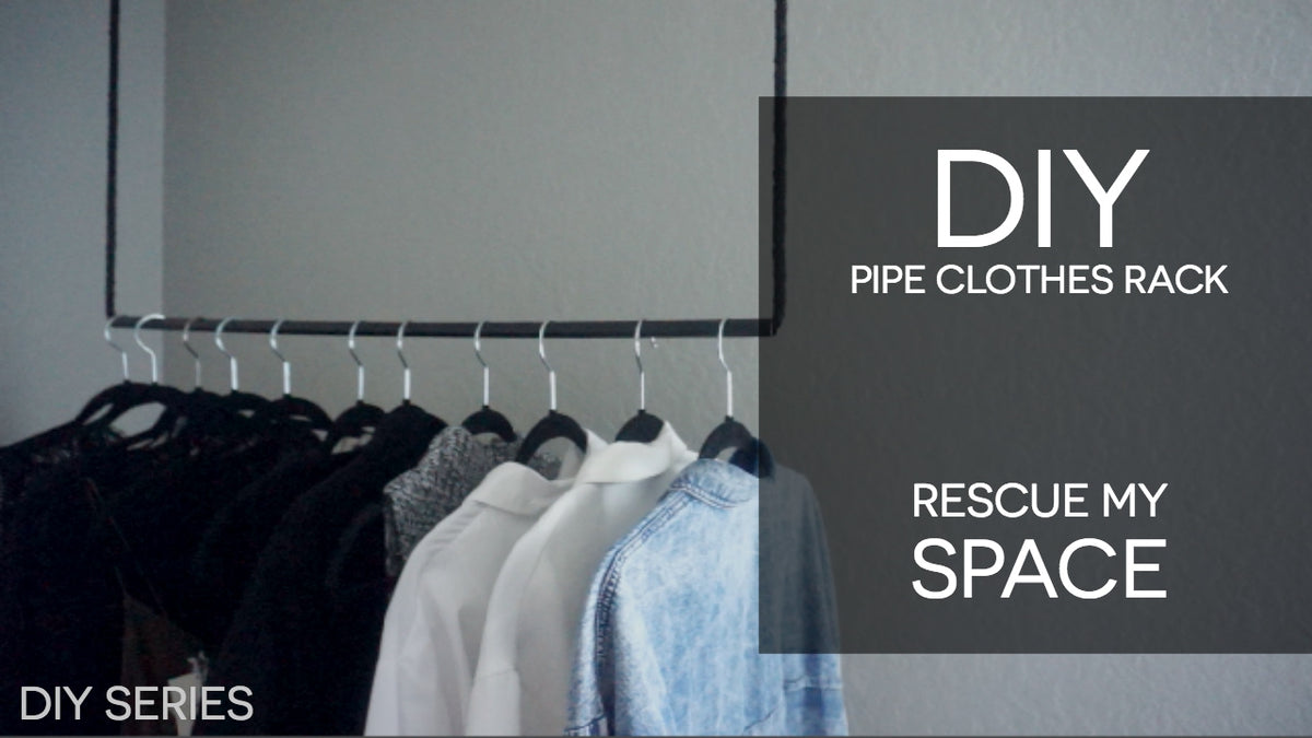 DIY Copper Pipe Clothes Rack - Easy by juditheorganizer (4 years ago ...